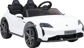 Elektrické autíčko Porsche Taycan Turbo S bílé