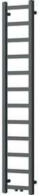 Mexen Bolt, topné těleso 1500 x 300 mm, 295 W, spodní a středové, černá, W126-1500-300-00-70