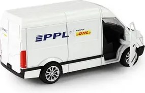 RAPPA 255777 Kovové auto PPL s otevíracími dveřmi 12 cm / od 3 let