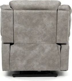 Polohovací křeslo šedé, elektrické TV-Q8668 GREY3