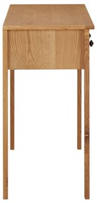 Toaletní stolek 110 x 40 x 75 cm masivní dubové dřevo