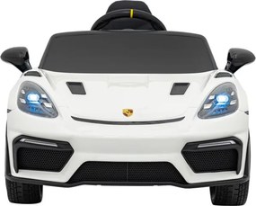 Elektrické autíčko Porsche Spyder RS ​​718 bílé