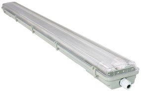 BERGE 8x Svítidlo + 16x LED trubice - T8 - 120cm - 288W - neutrální bílá - SADA - ver2