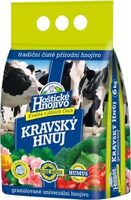 Hoštické hnojivo Kravský hnůj granulovaný 6 kg