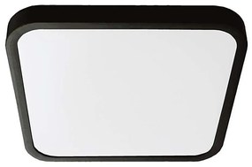 V-Tac LED Koupelnové stropní svítidlo LED/18W/230V IP44 3000K 25x25 cm černá 76421-24