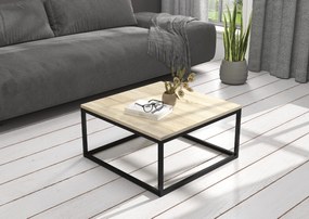 ADRK Furniture Konferenční stolek BELTEN 65x65 CT-BEL-B-S