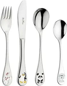 Pinti Inox Bebe / Dětský příbor / sada 4 ks / nerezová ocel