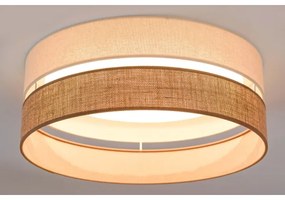 Brilagi - LED Stropní svítidlo ROYAL YUTE LED/24W/230V pr. 45 cm béžová/krémová