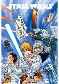 Postershop Plakát - Star Wars (Manga Madness)
