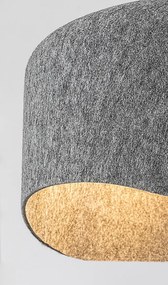 Rabalux Šedá stojací lampa Farelia pro žárovku E27 74019