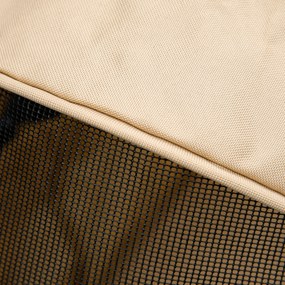 PawHut kočárek pro psy kočárek pro psy skládací funkční kočárek pro malé psy kočky kočárek pro domácí mazlíčky Oxford Khaki 67x45x96cm |