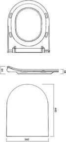 Závěsné WC + prkénko CITY OVAL + tlačítko SIGMA + podomítkový modul + podložka