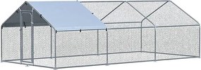 Výběh pro slepice BestBerg BBCH-18 / 18 m² / 300 x 600 x 195 cm / kurník