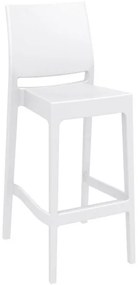 Sada 2 barových židlí Brielle bílá