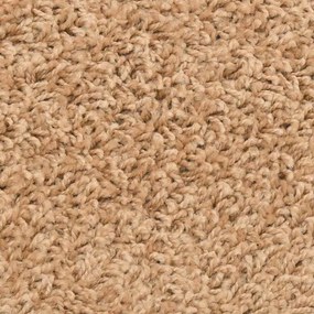 Schodové rohože 15 ks 56 x 17 x 3 cm béžové, půlkulaté 133894
