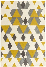 Žlutý  koberec Dickinson Pyramid Mustard Rozměry: 120x170 cm