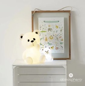 Atmosphera - LED Dětské noční světlo TEDDY LED/3xAA bílá