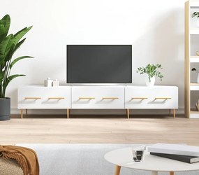 vidaXL TV skříňka 150 x 36 x 30 cm kompozitní dřevo [829146] Barva: Bílá