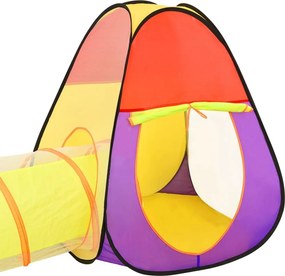 vidaXL Dětský stan na hraní s 250 míčky 255 x 80 x 100 cm [3107729] Barva: Vícebarevné 2