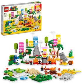 Lego stavebnice lego super mario 71418 tvořivý box – set pro tvůrce