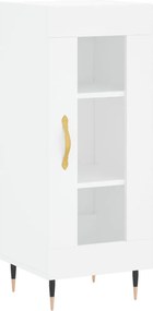 Skříň highboard bílá 34,5 x 34 x 180 cm kompozitní dřevo 3200369