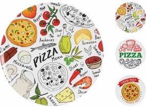 Pizza talíř 33 cm design PIZZA zelená