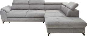 XXXLutz ROHOVÁ SEDAČKA, textil, šedá Stylife - Sedací soupravy - 00055300952K