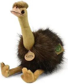 RAPPA Plyšový pták emu 28 cm / ECO-FRIENDLY / od 0 let