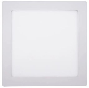 SOLIGHT LED mini panel CCT, přisazený, 18W, 1530lm, 3000K, 4000K, 6000K, čtvercový bílý