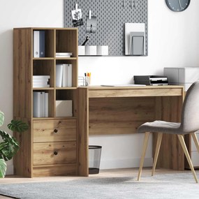 Stůl Artisanový dub 145.5 x 50 x 127 cm 2 ks 3337376