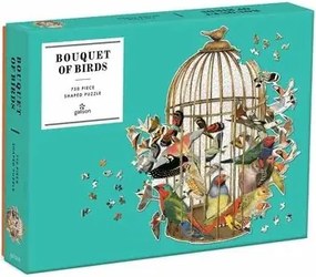 Galison Puzzle Kytice z ptáků / 750 dílků / od 8 let