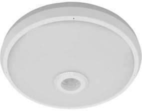 LED Venkovní stropní svítidlo se senzorem pohybu a soumraku LED/16W/230V IP54
