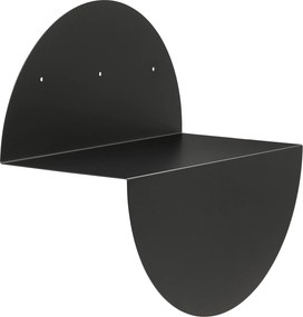 XXXLutz NÁSTĚNNÁ POLICE, černá, 40/20/40 cm MID.YOU - Nástěnné police - 001914010001