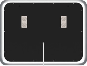 Koupelnové zrcadlo Jericho 60x80 s Bluetooth – čiré sklo