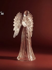 Sinsay - Vánoční LED dekorace ve tvaru andílka - clear
