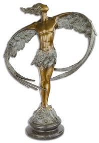 Velká Soška bronzová socha Íkaros řecká mytologie