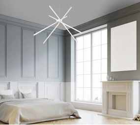 Maxlight P0270 Závěsné LED svítidlo SPIDER bílé