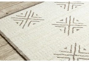 koberec PURE Čtverce geometrický 5842 17731 krémový / béžový velikost 240x330 cm | krásné koberce cz