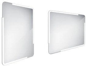 Nimco zrcadlo LED 600 x 800 Model 15000 hliníkový rám ZP 15002