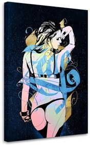Gario Obraz na plátně Kresba ženy se zády - Nikita Abakumov Rozměry: 40 x 60 cm