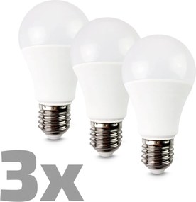 EURO-LUX LED žárovka E27, 8,5 W (60 W), 806 lm, 4000 K, 3 ks