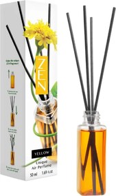 Tyčinkový aroma difuzér ZEN YELLOW 50 ml