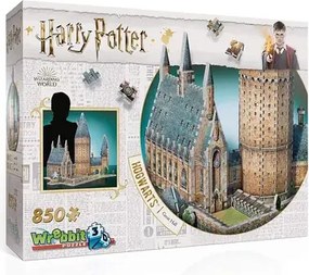 WREBBIT 3D puzzle Harry Potter: Bradavice - Velká síň / 850 dílků / od