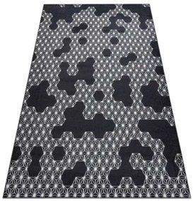 Koberec HEOS 78547 HEKSAGON PUZZLE antracyt / krém