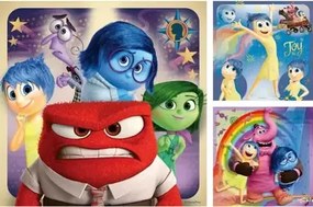 RAVENSBURGER Puzzle V hlavě 2: Emoce / 3x49 dílků / od 5 let
