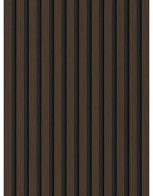 Mexen Lam-F nástěnné akustické lamely 275 x 30 cm, plst 8 mm, technická dýha, ořech palisandrový - S105-275307-3015-021