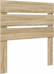 Rám postele s čelo Sonoma dub 100 x 200 cm Inženýrské dřevo 3411854