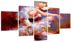 Obraz - Baletka, malba (125x70 cm)