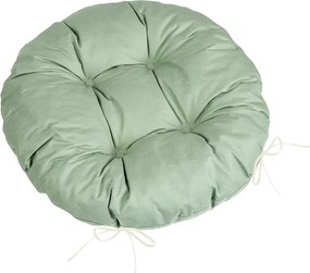 Bellatex Sedák Adéla prošívaný kulatý Zelená 40 cm, (průměr)
