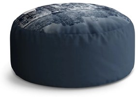 Sablio Taburet Circle Noční New York: 38x48 cm